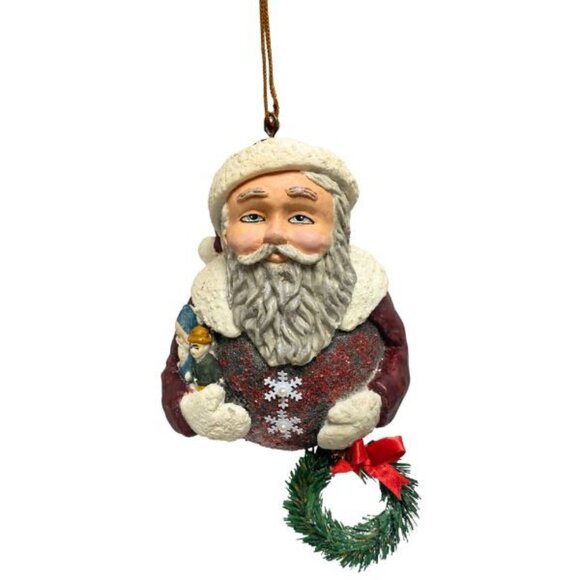 David Decamp | Accents | David Decamp 7 Ball Santa With Wreath | Poshmark